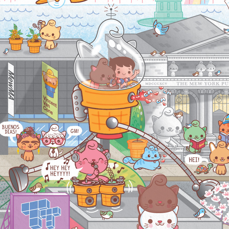 Nick Jr. Inspiration | Kitty Cones
